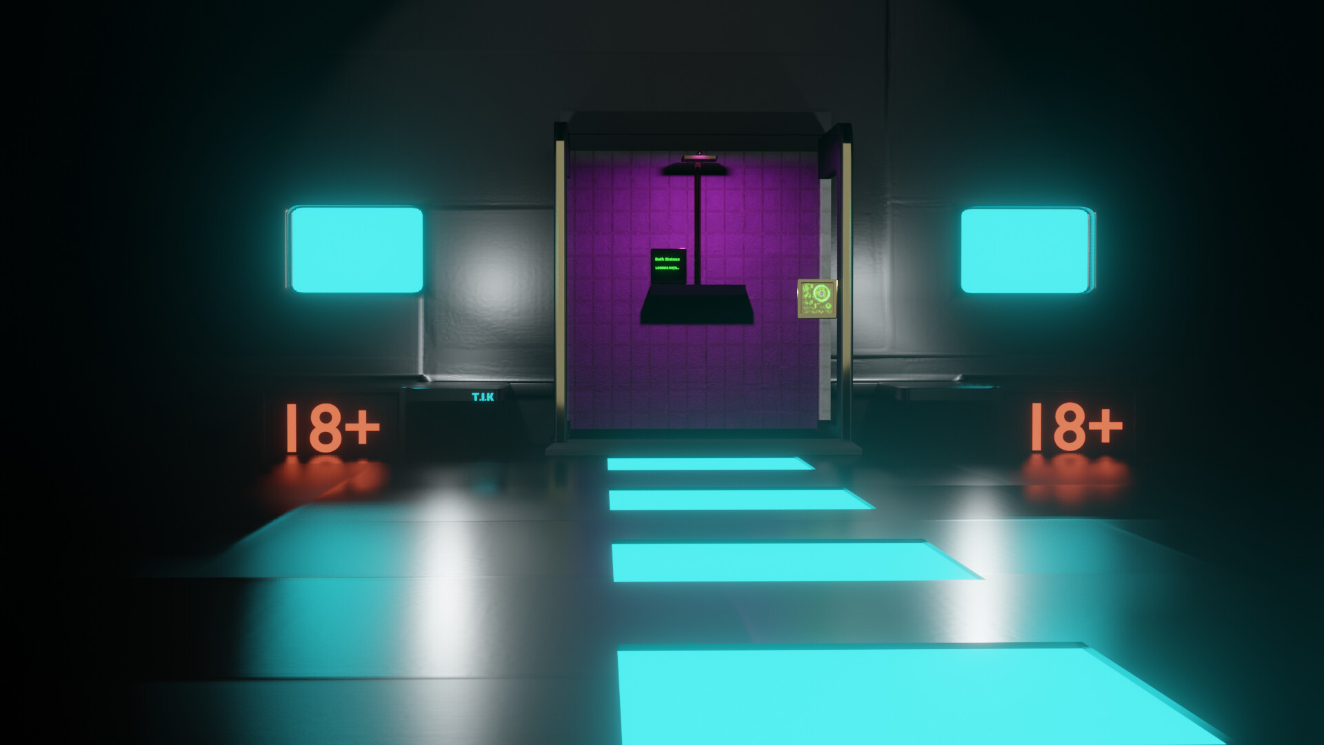 ArtStation - Sci-Fi Shower [Super A.I Shower]