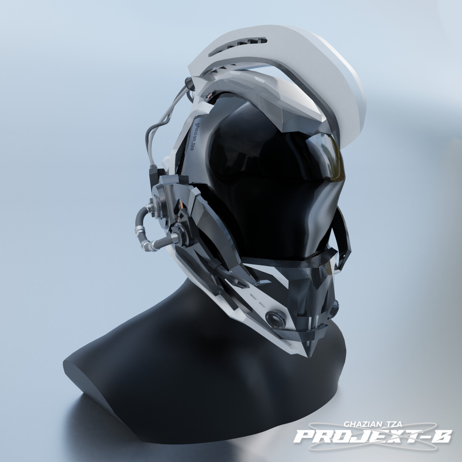 ArtStation - Netherum Helmet // PROJEXT-B