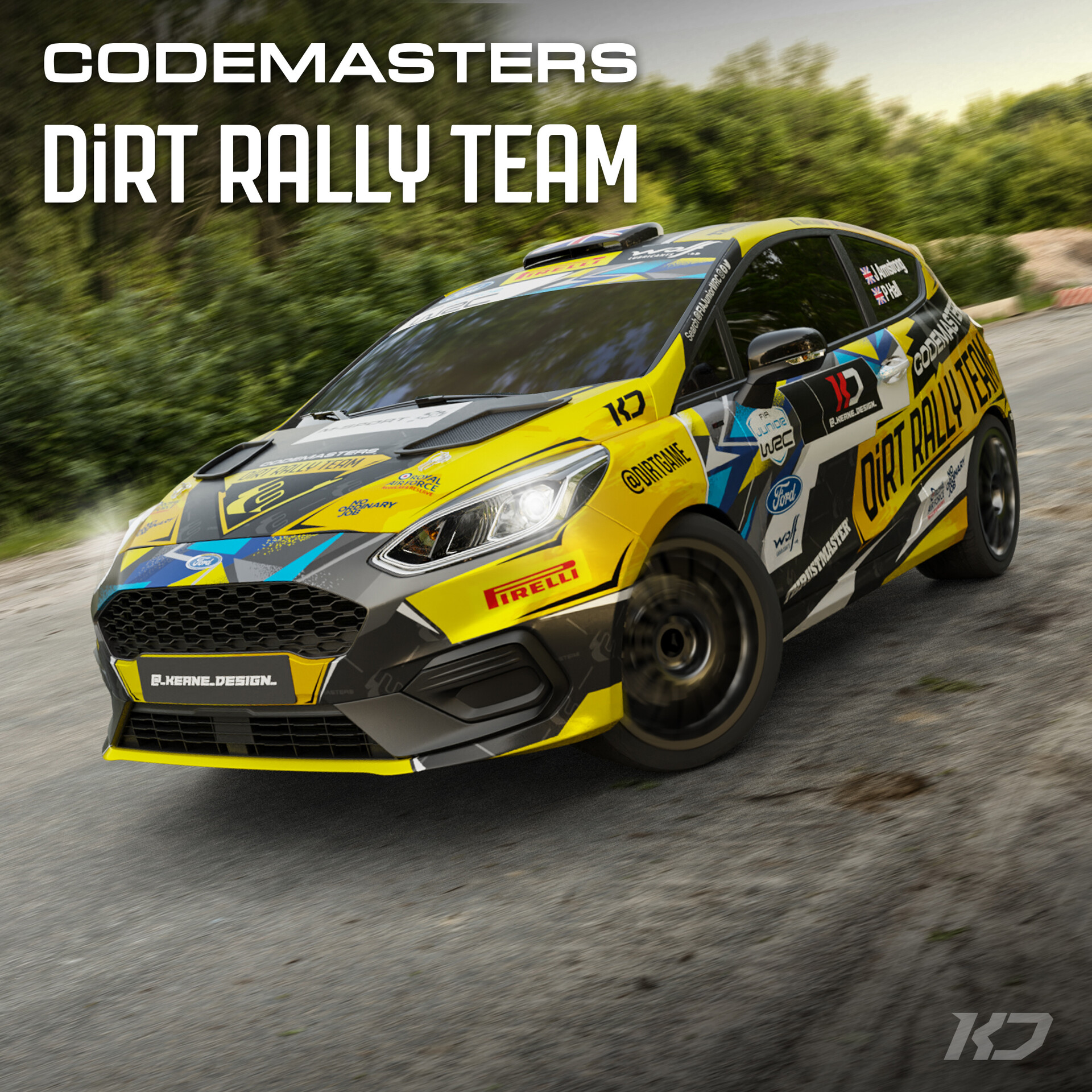 ArtStation - Codemasters DiRT Rally Team