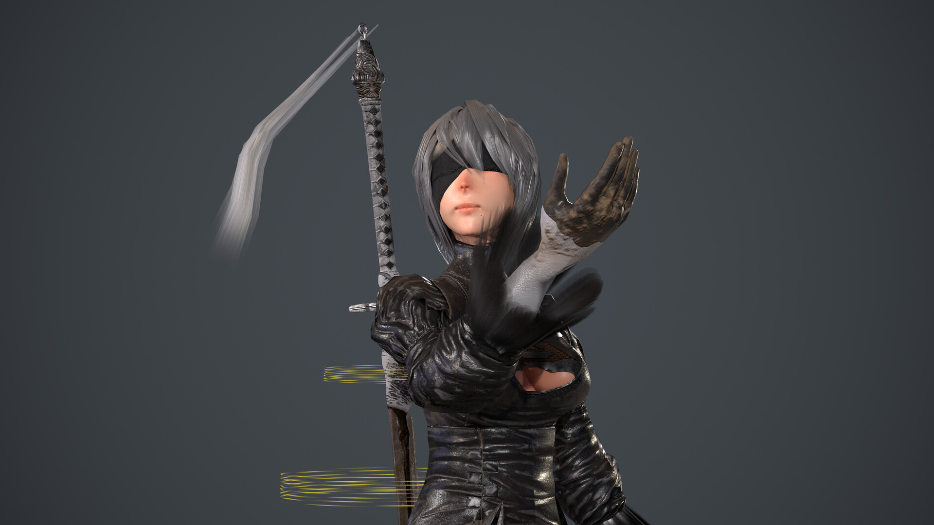 ArtStation - 2B_Fan art