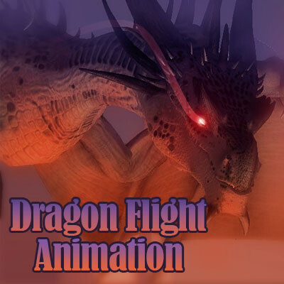 ArtStation - Dragon Flight Animation