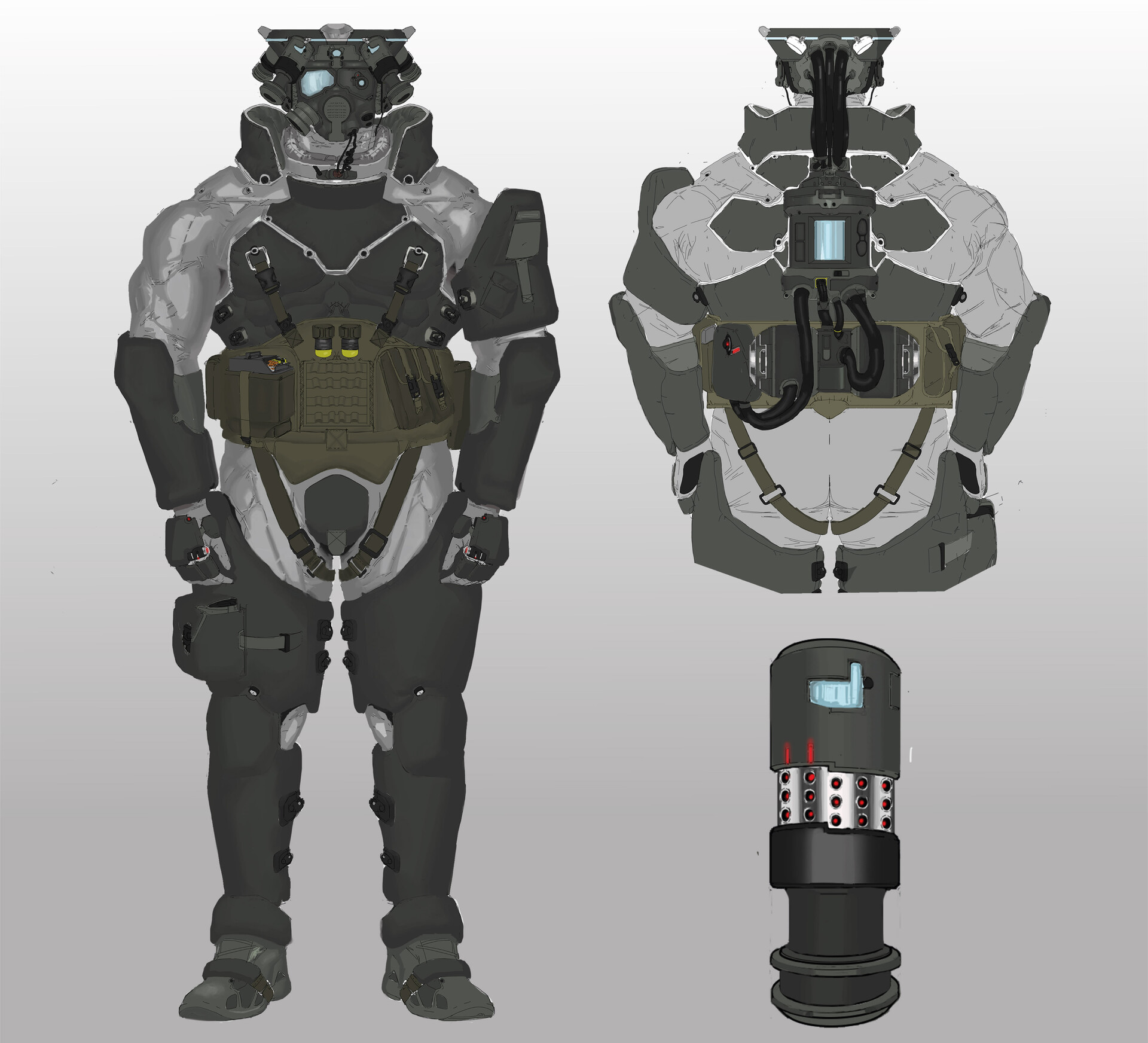 ArtStation - NPC Tank design (MGS 5 )