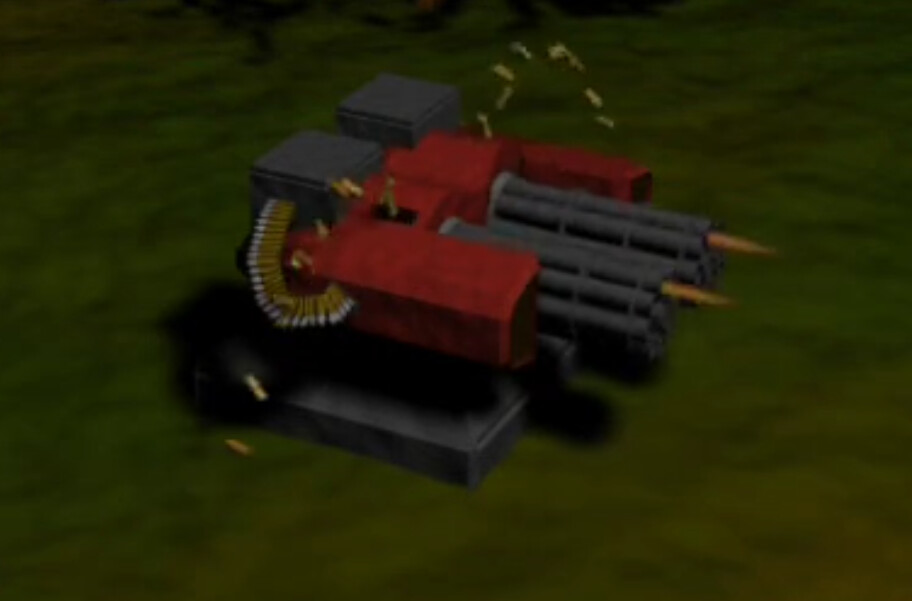 ArtStation - C&C Base Turrets (Early Modelling)