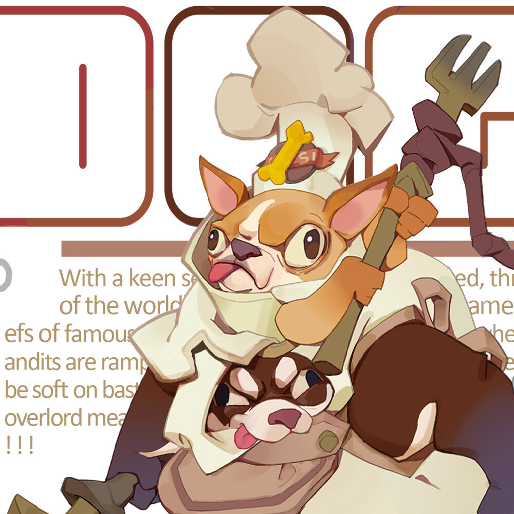ArtStation - Puppy chef( •̀ ω •́ )