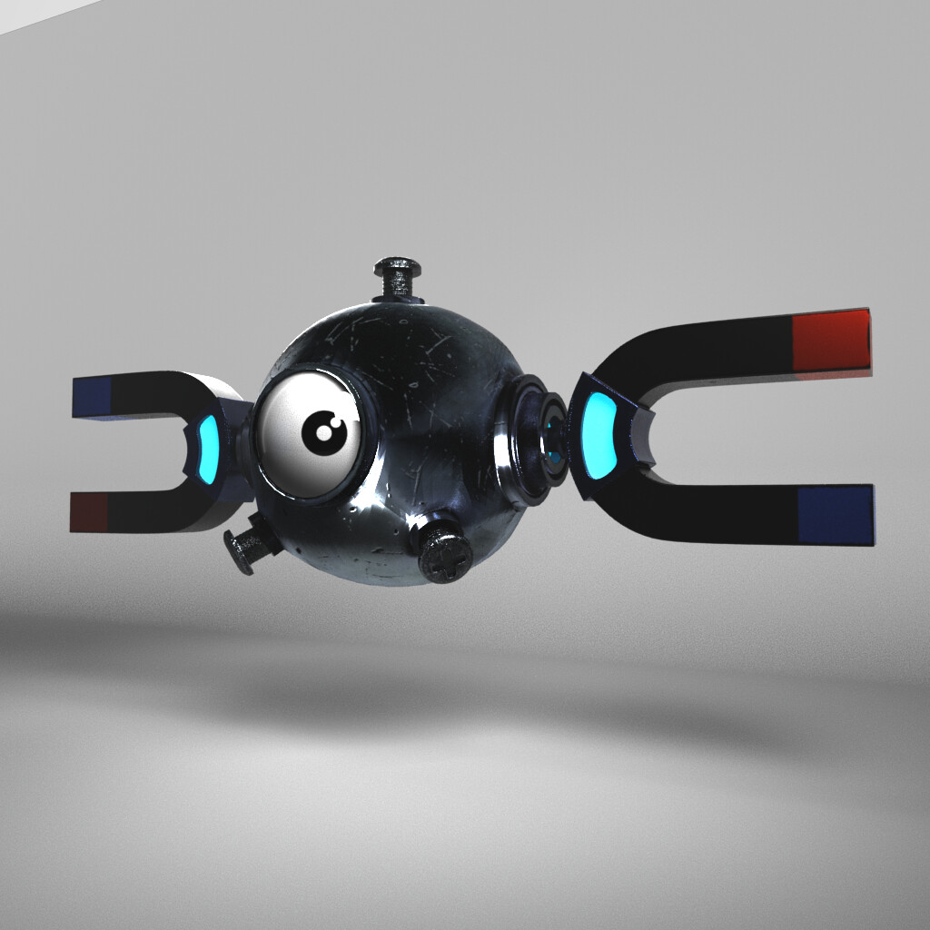 ArtStation - Magnemite 3d