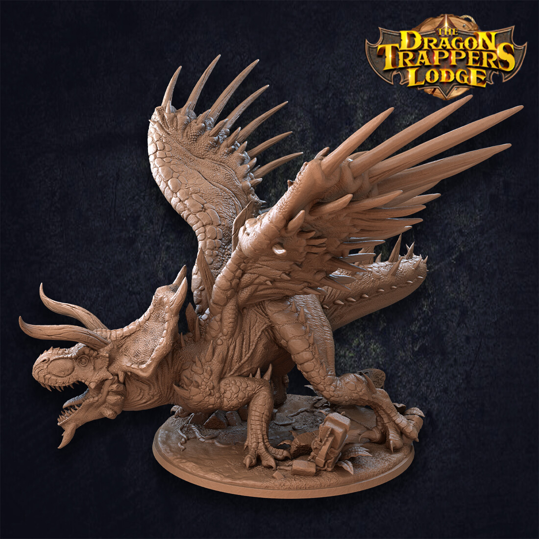 ArtStation - Dragon Trappers Lodge - The Primal Stormkite