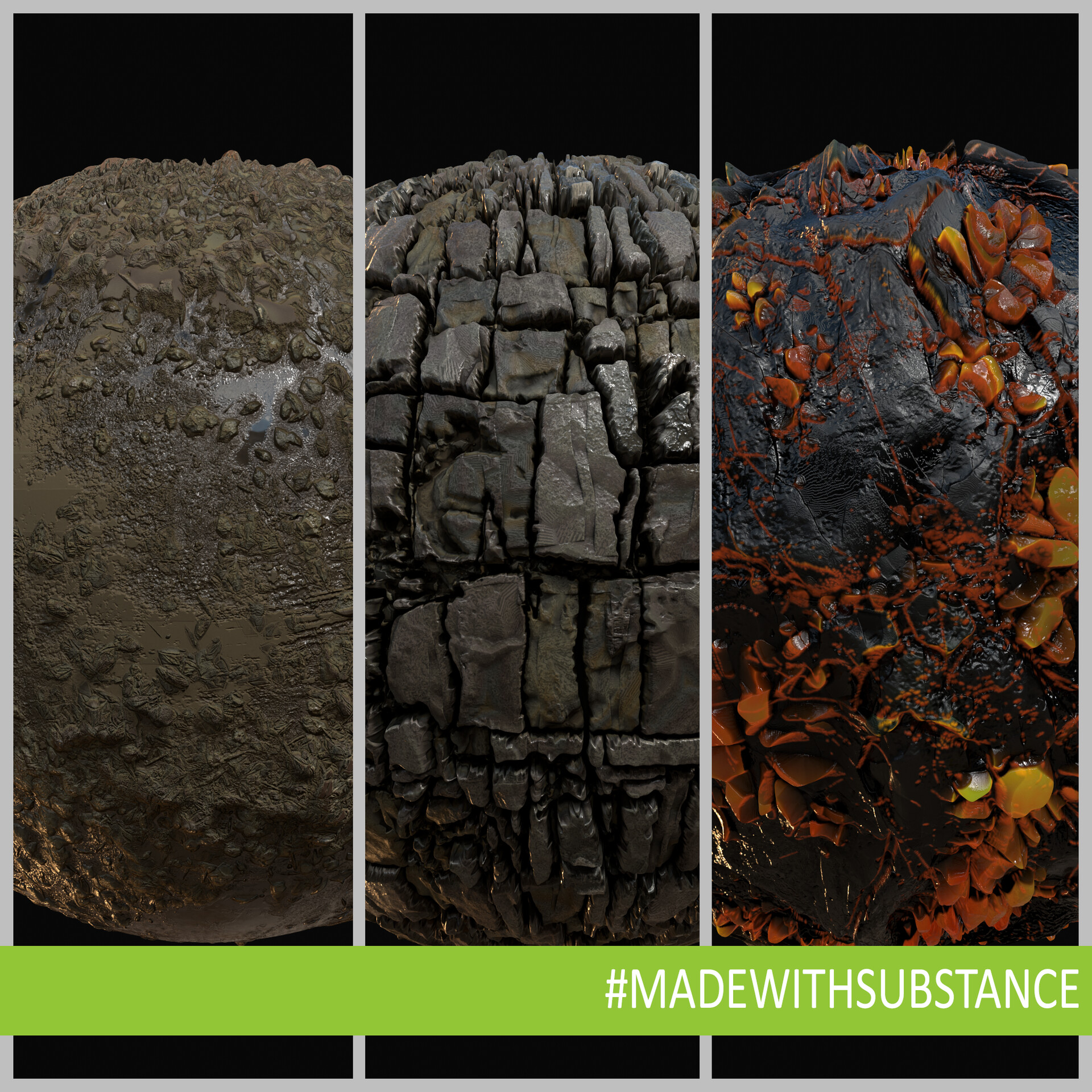 ArtStation - Substance Designer Materials