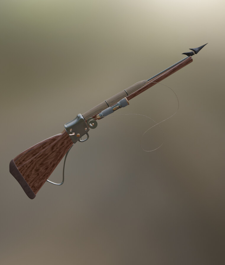 ArtStation - Harpoon Gun