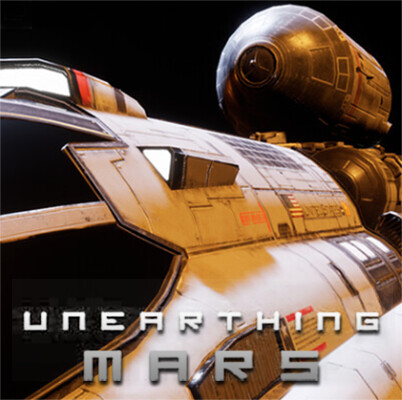 ArtStation - Unearthing Mars _Earth Nasa SpaceShip