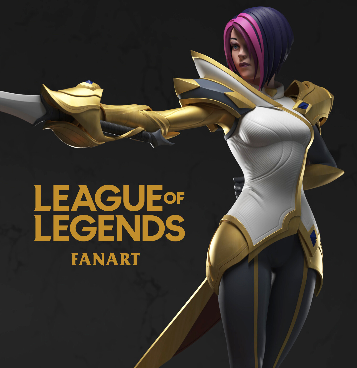 ArtStation - Fiora - The Grand Duelist