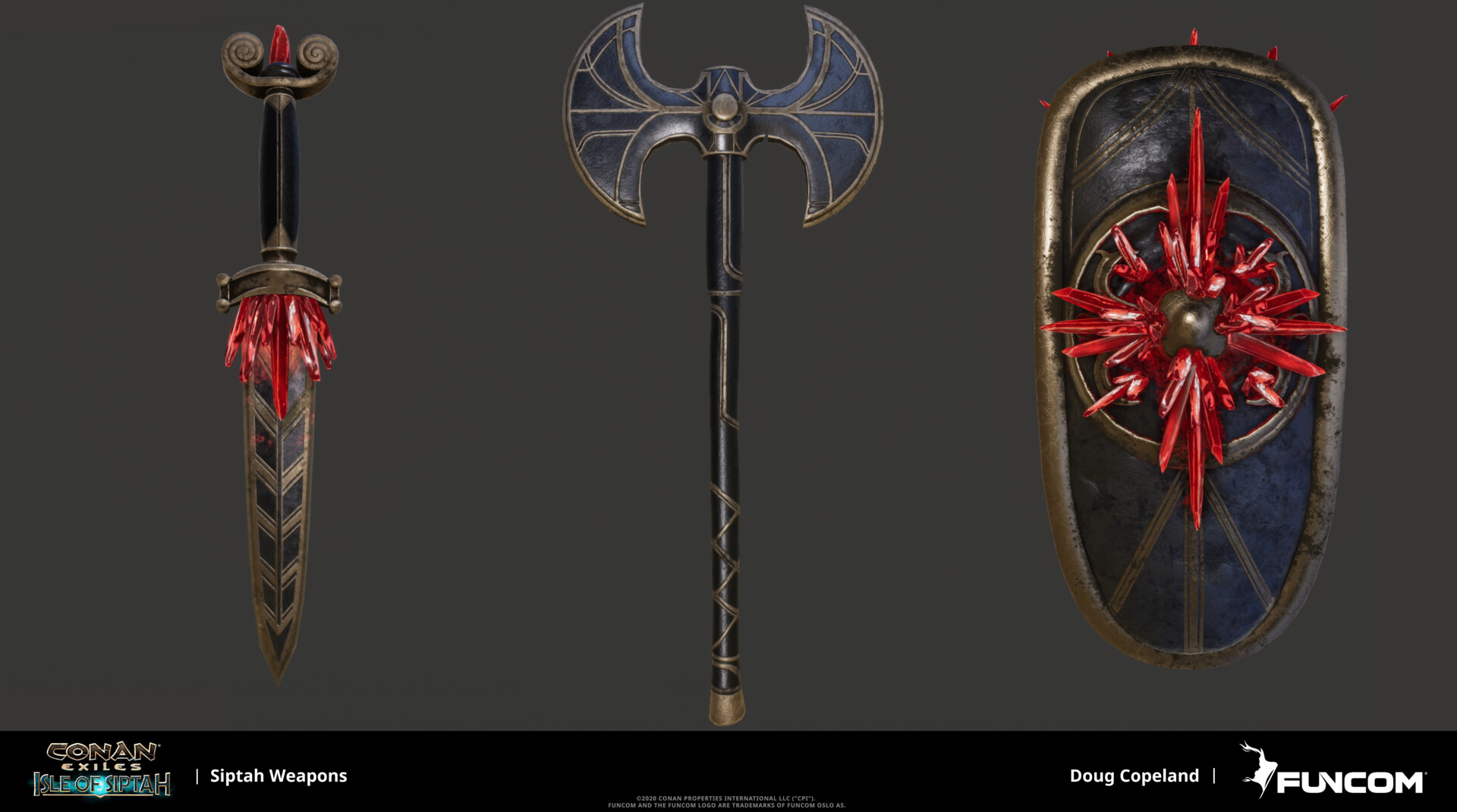 ArtStation - Conan Exiles - Siptah Weapons