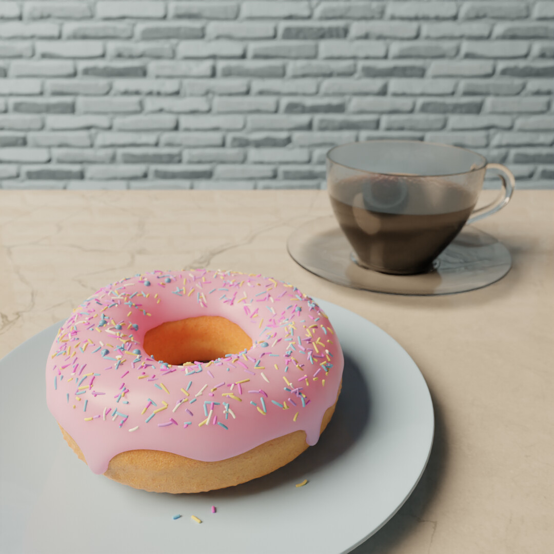 ArtStation - Blender Donut
