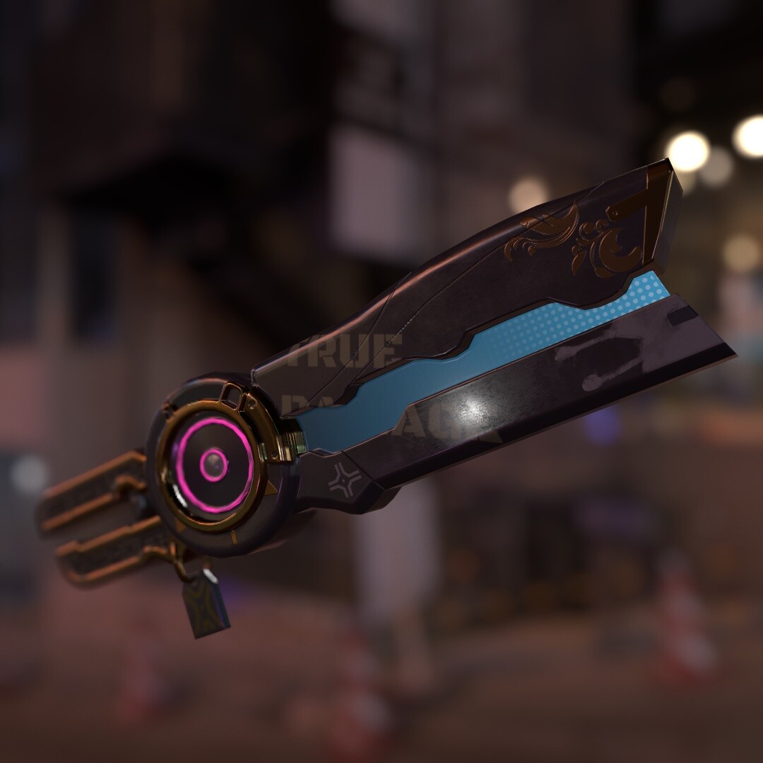 ArtStation - Senna's Gun Fanart model (league of legends)