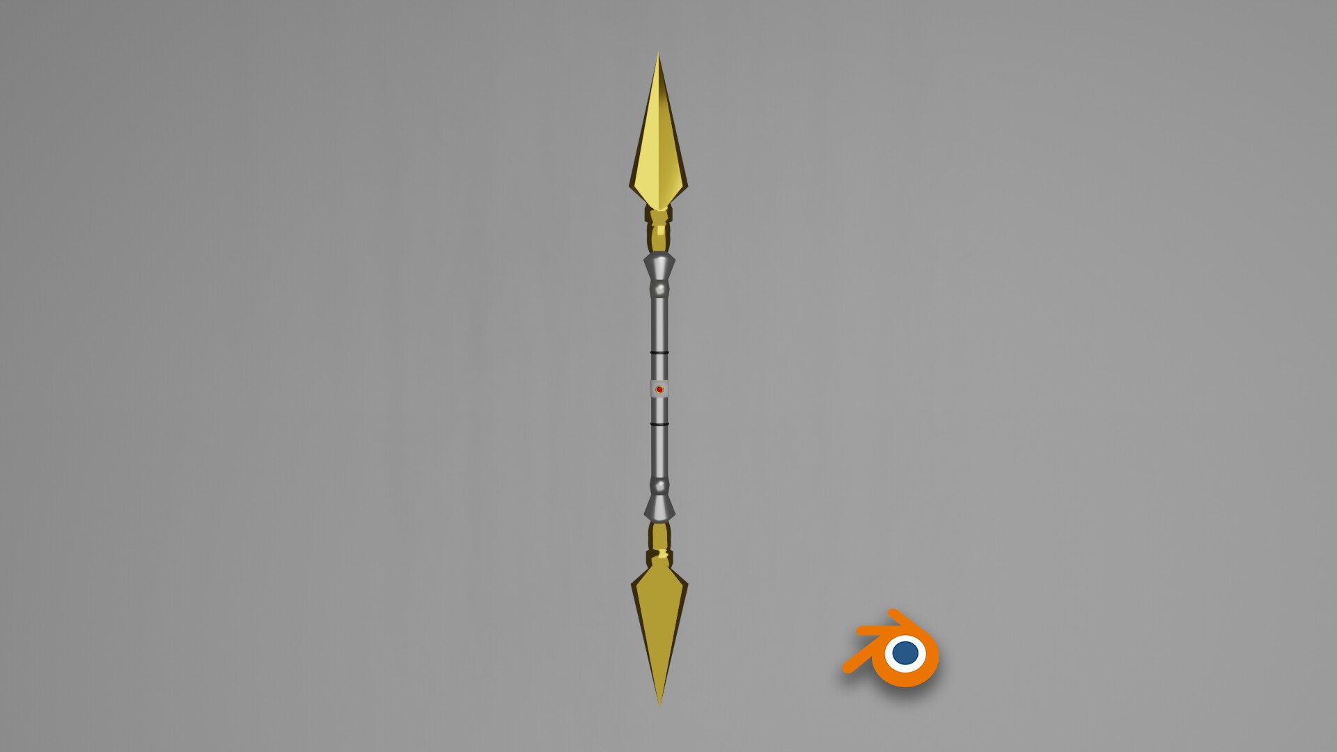 ArtStation - [ 3D Modelling ] Double Sided Spear
