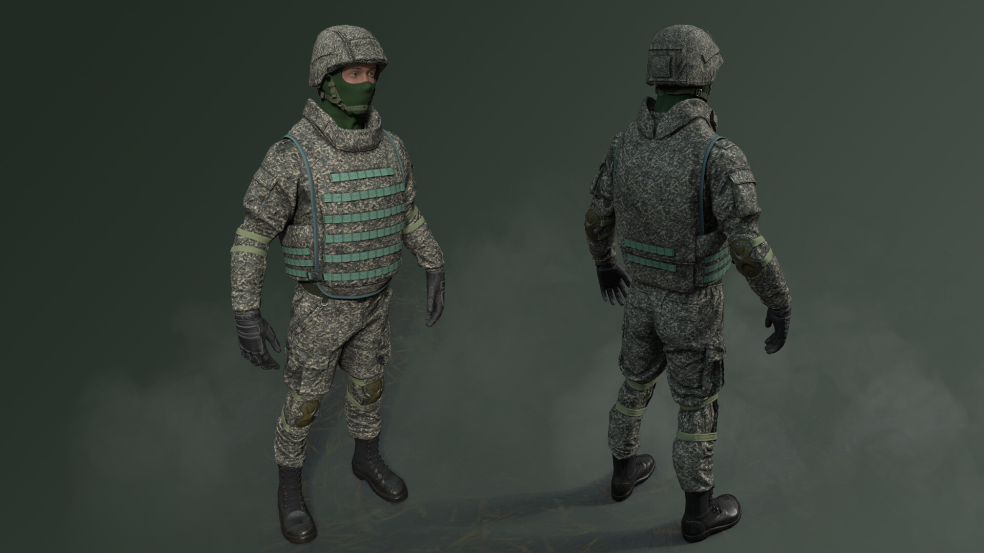 ArtStation - Ratnik (Game-ready 3D models)
