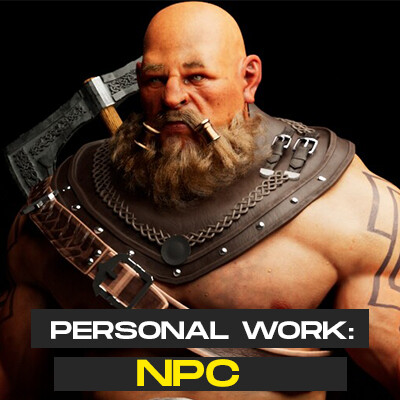 ArtStation - NPC by hongyu wang