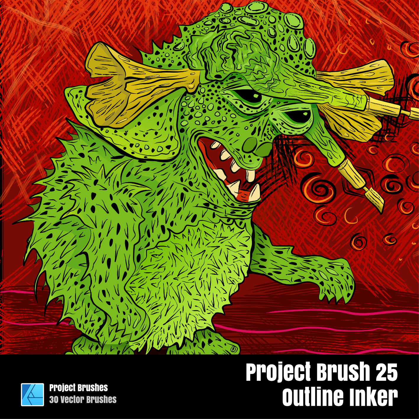 ArtStation - Project Brush 25: Outline Inker