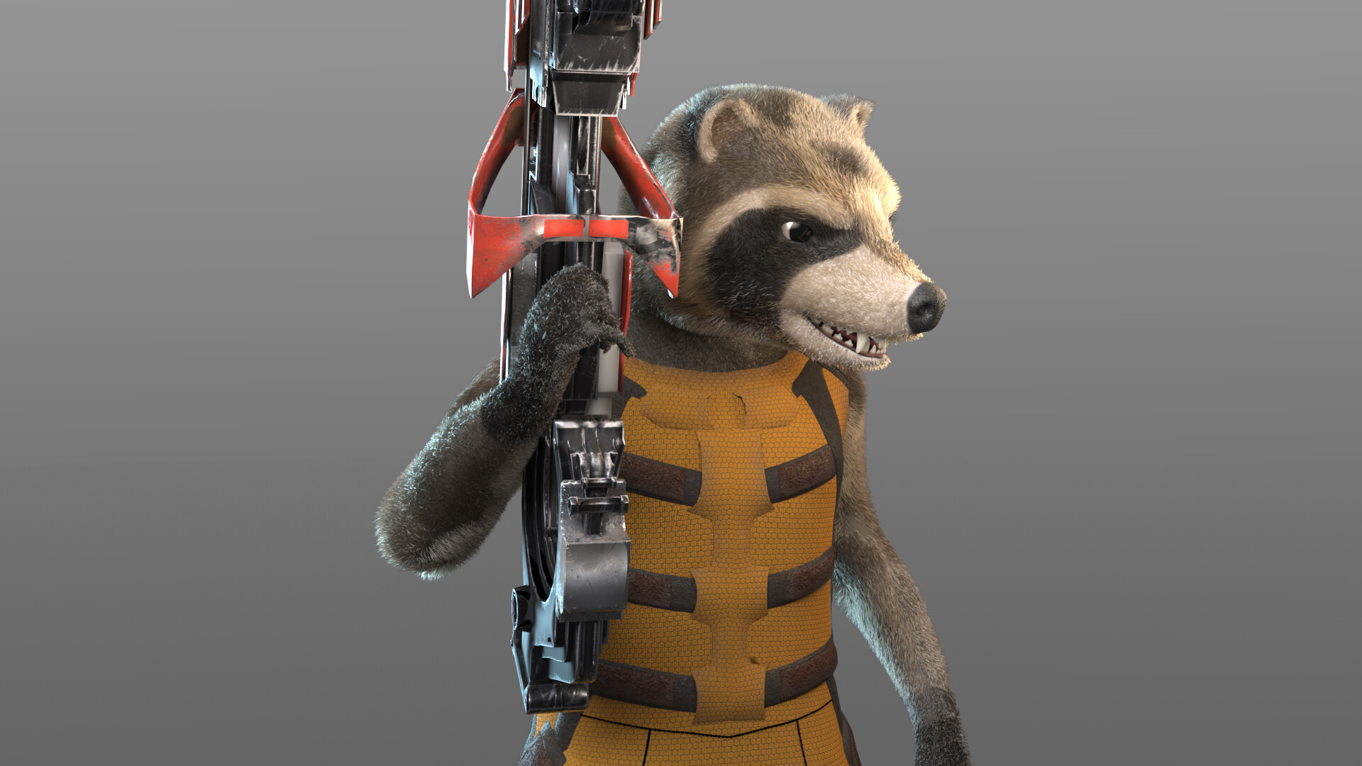 ArtStation - Rocket Raccoon