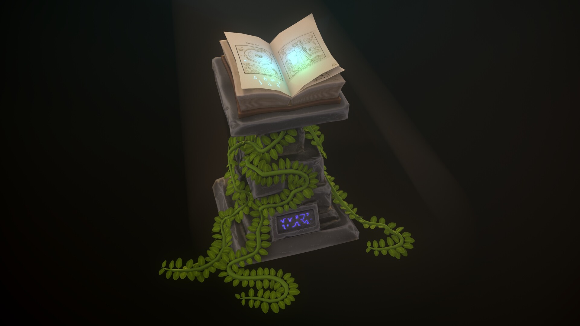 ArtStation - Magic book