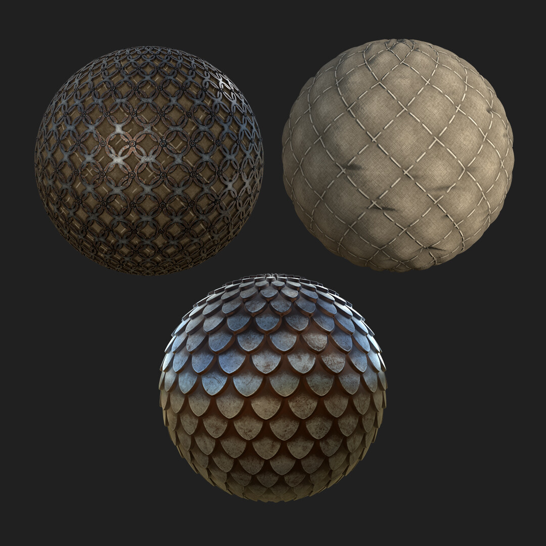 ArtStation - Armour Material Set