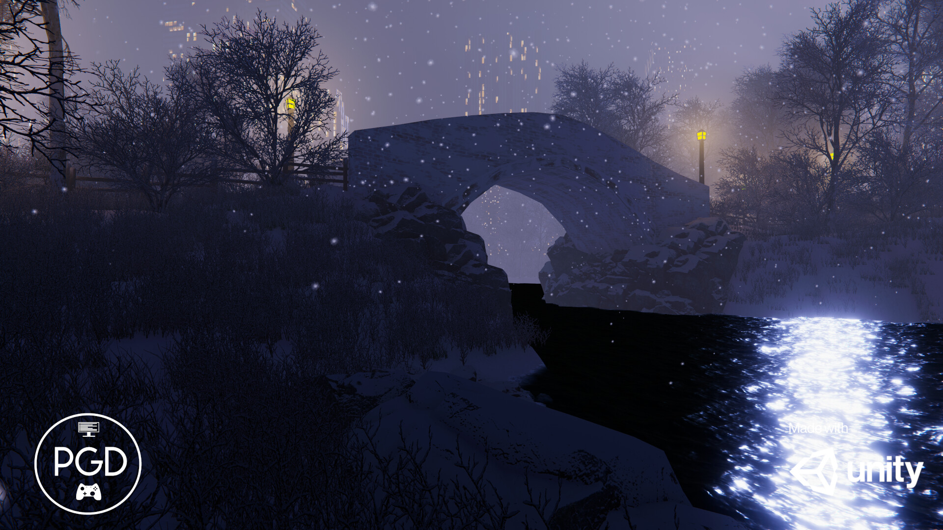 ArtStation - Winter in the Park