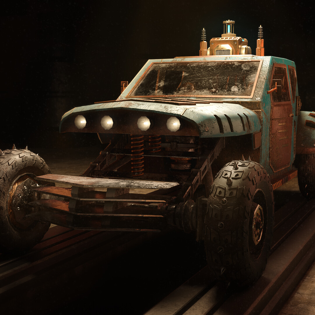 ArtStation - Punk Car