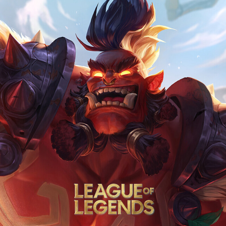ArtStation - Mundo Rageborn - League of Legends Splash Art