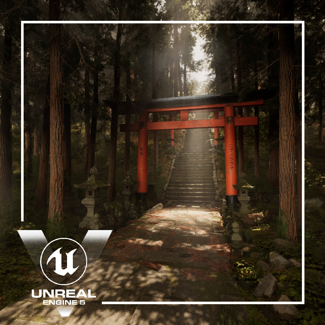 ArtStation - UE5 - Torii's Path
