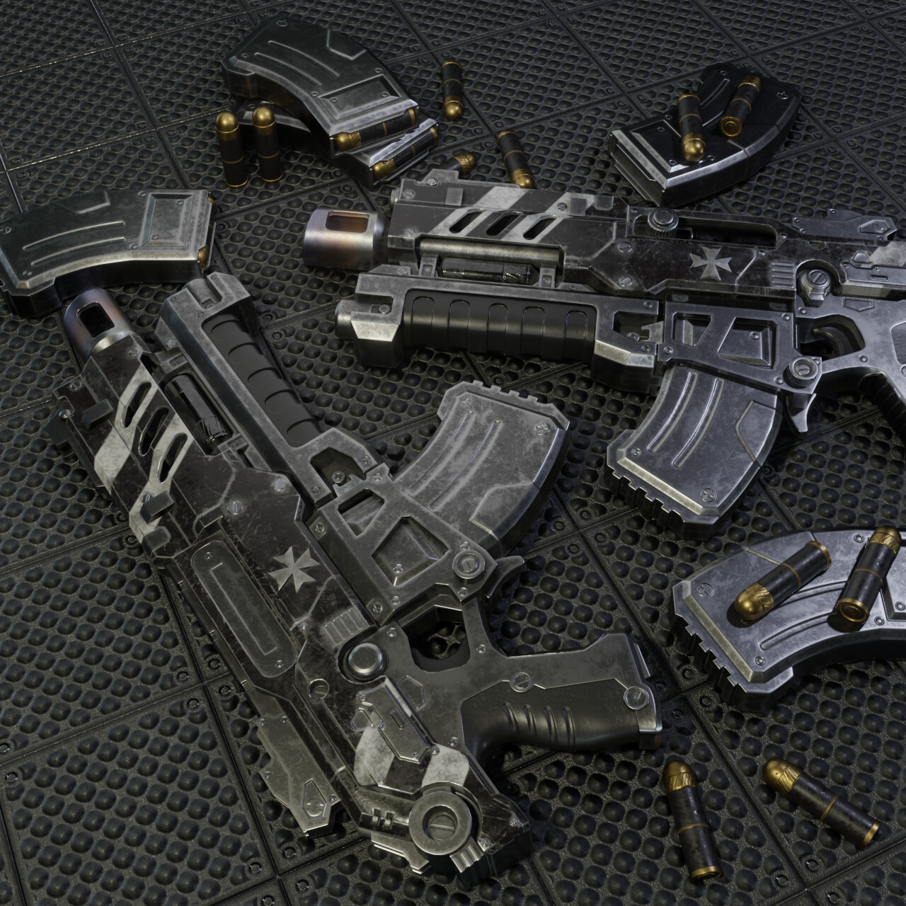 ArtStation - Warhammer 40K Bolter