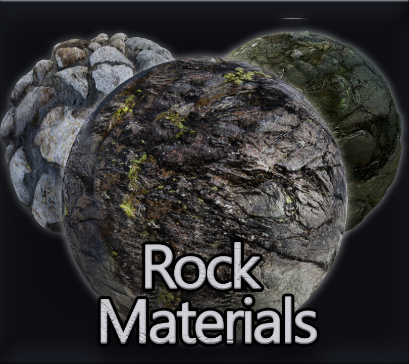 ArtStation - Rock Materials
