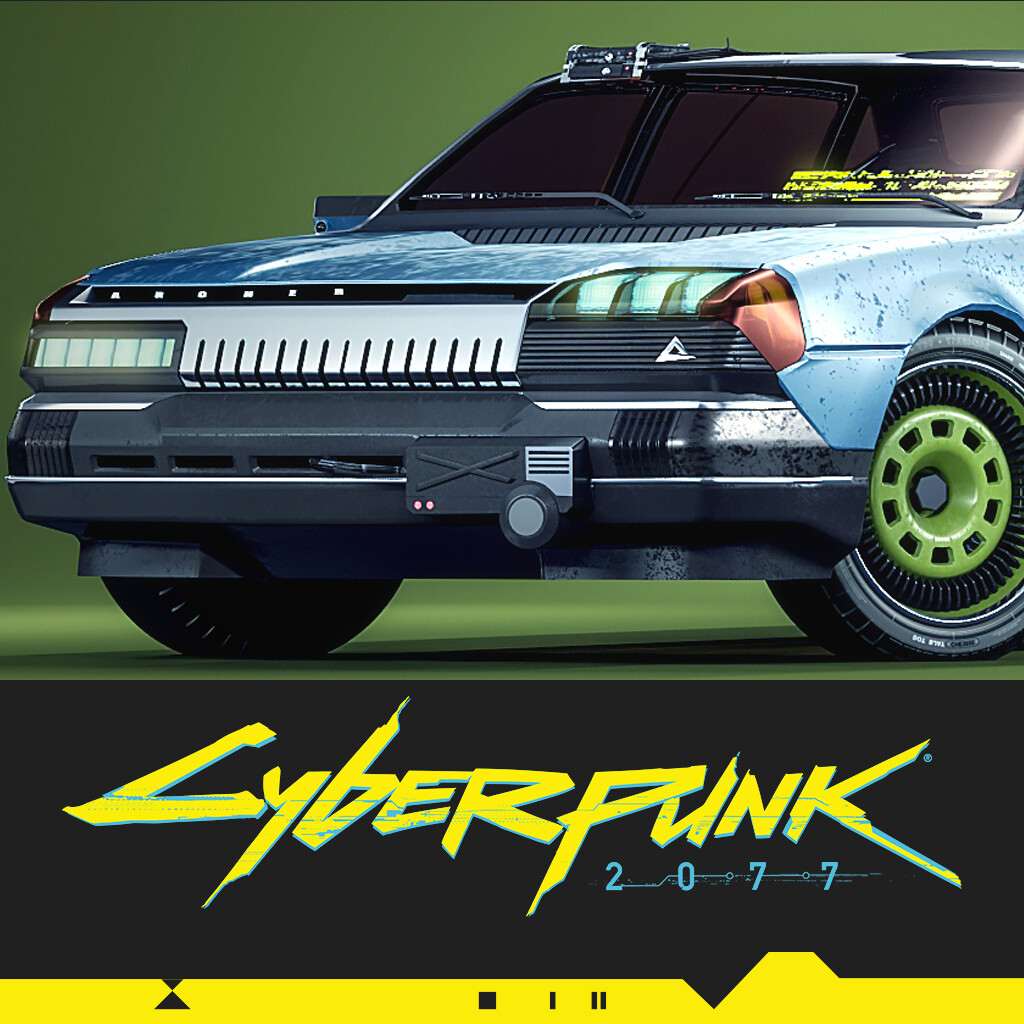 ArtStation - CYBERPUNK 2077 Archer HELLA EC-D I360