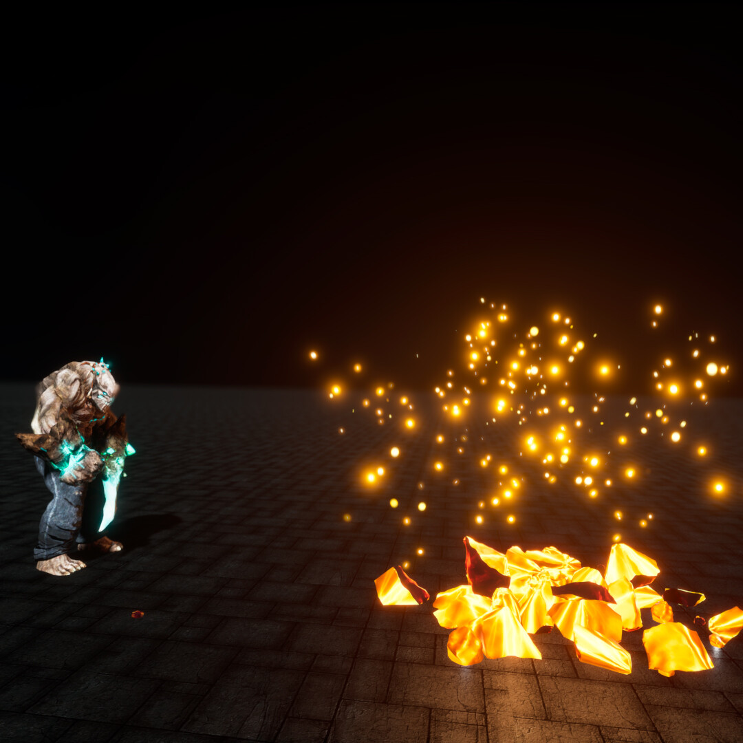 ArtStation - Destroy magic stone