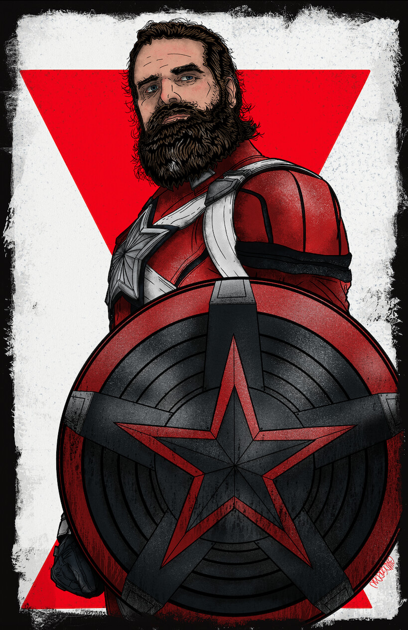 ArtStation - Red Guardian (Black Widow)