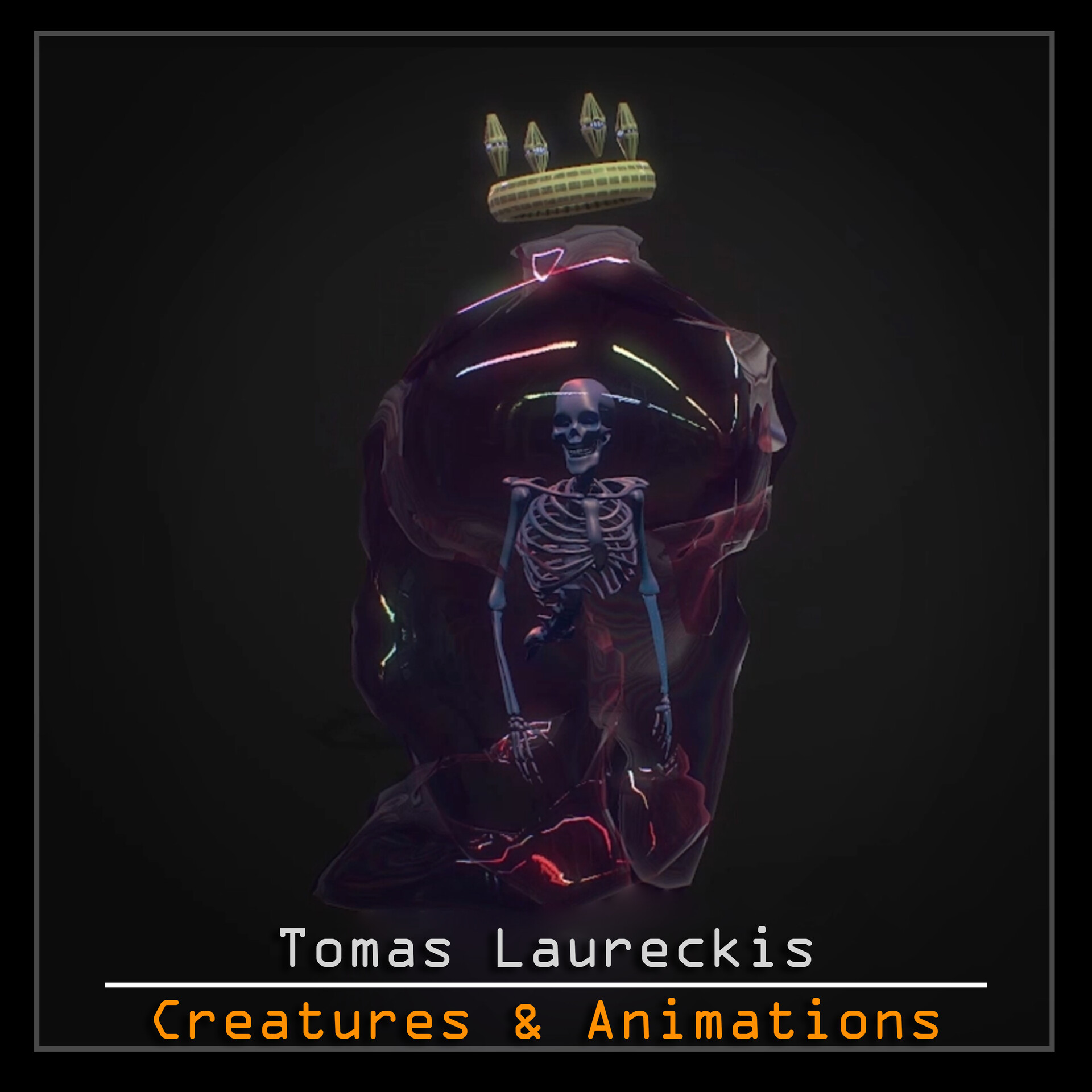 ArtStation - Jelly Skeleton NCP character "Twilight Star, Heart of eir"