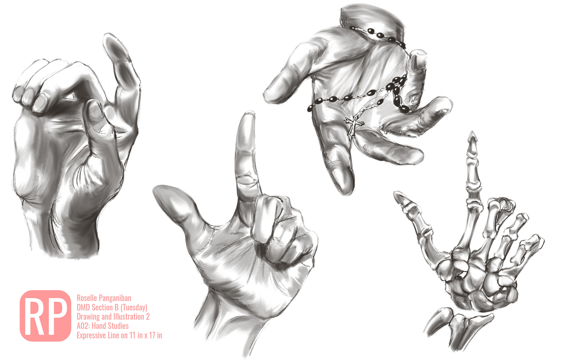ArtStation - Hand Studies, Digital Illustration