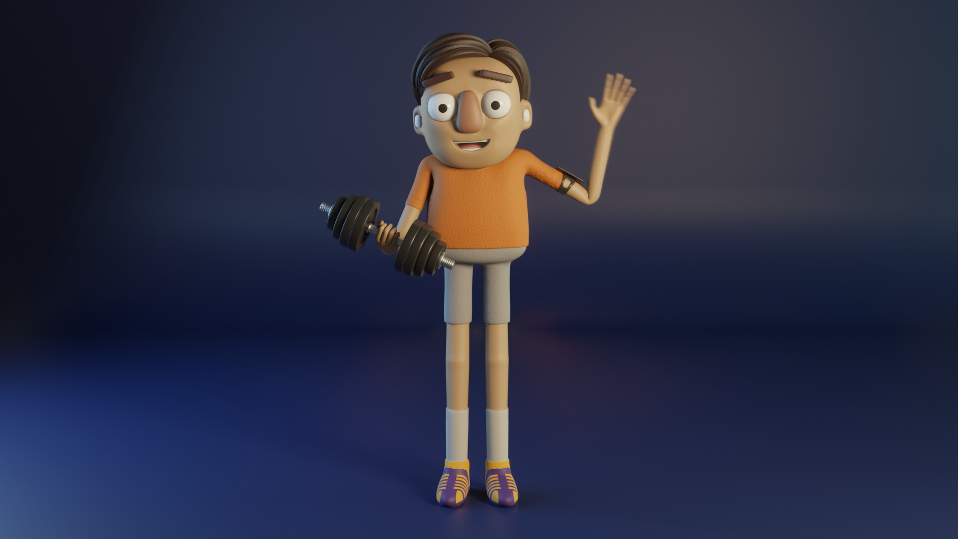 ArtStation - Fitness Dude