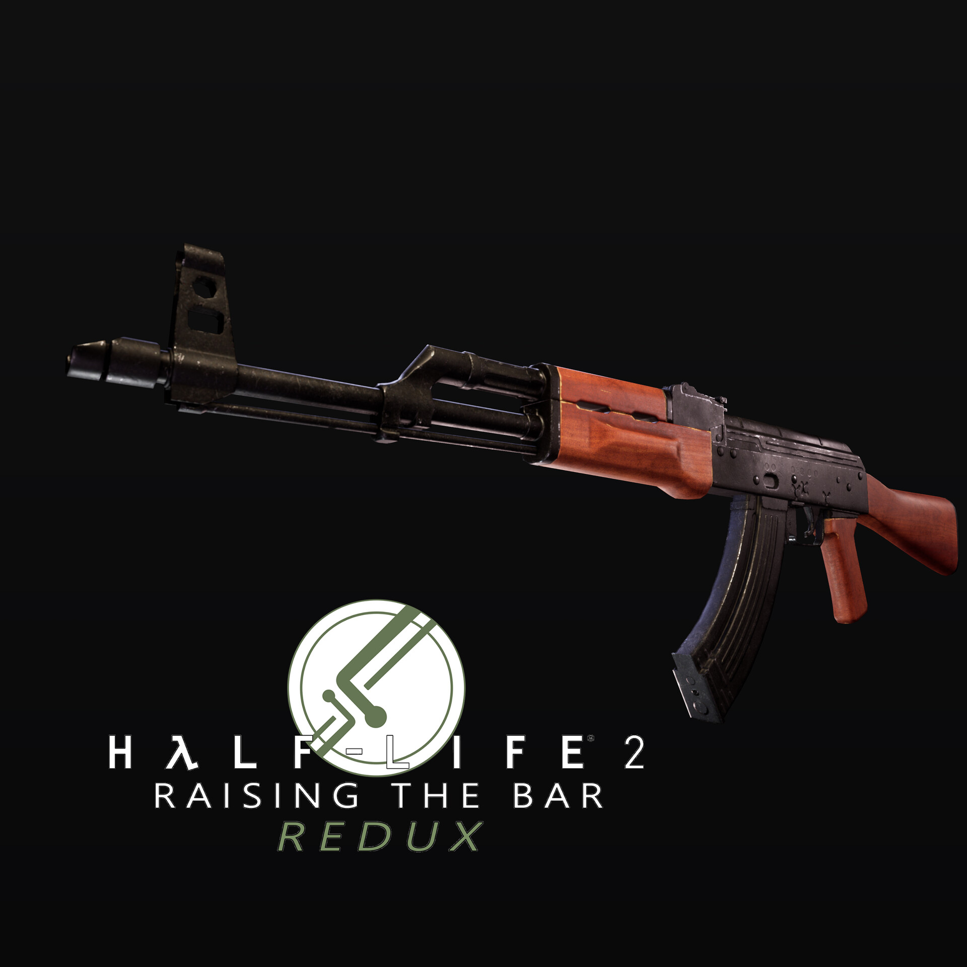 ArtStation - AKM Assault Rifle (Half Life 2: Raising the Bar Redux mod)
