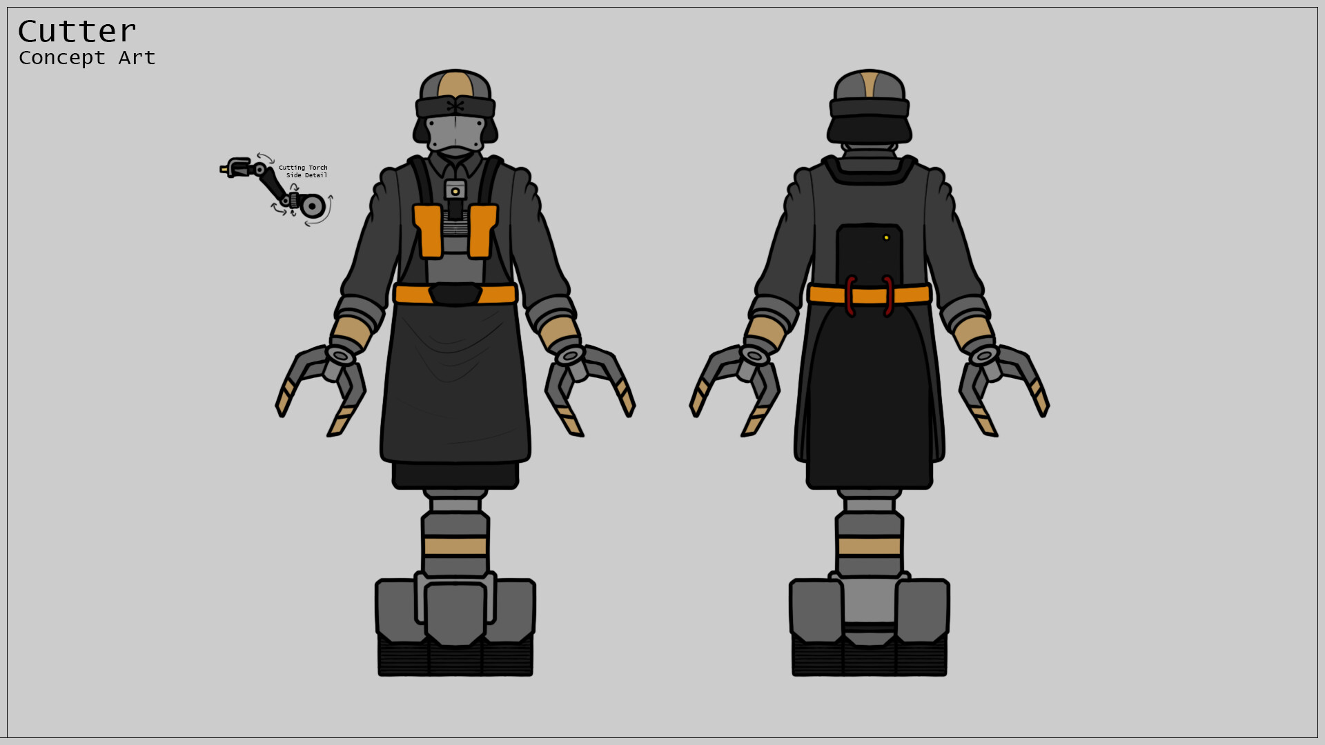 ArtStation - The Cutter - Character Design