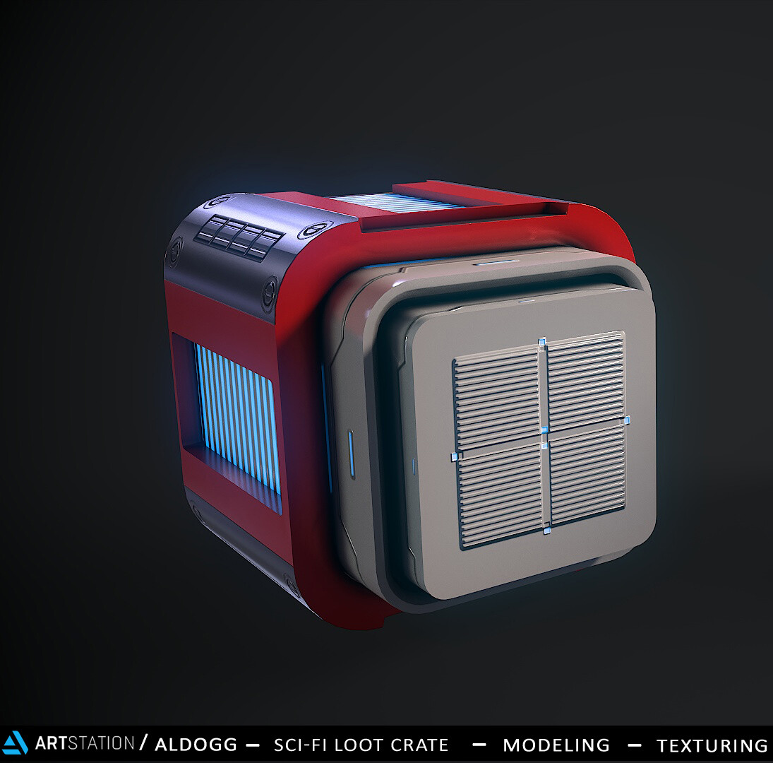 ArtStation - Sci-Fi Loot Crate