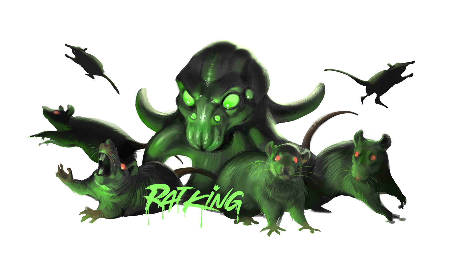 ArtStation - Rat King - Rat King (RETOP/TEXTURE)