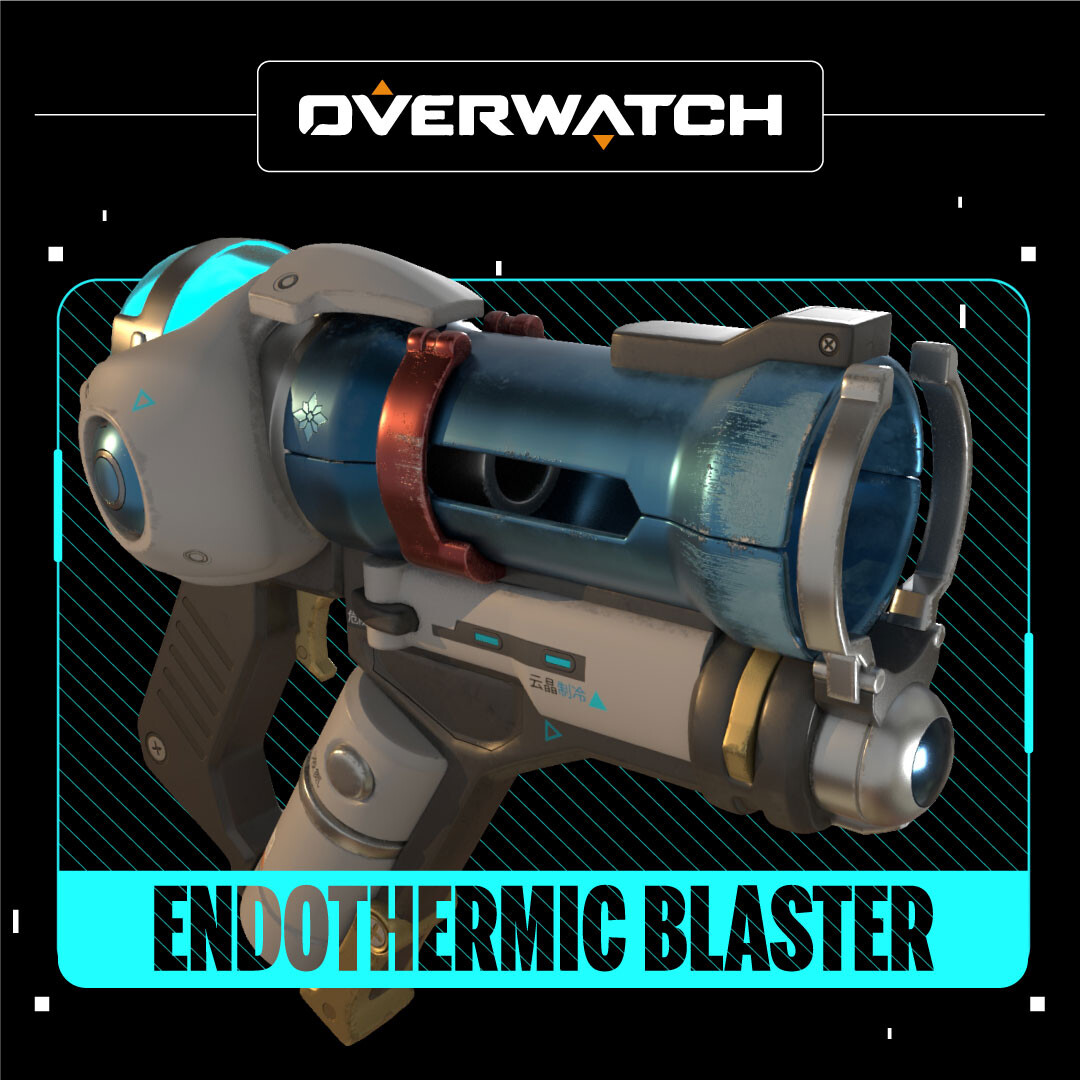 ArtStation - Overwatch - Mei's Endothermic Blaster Fanart