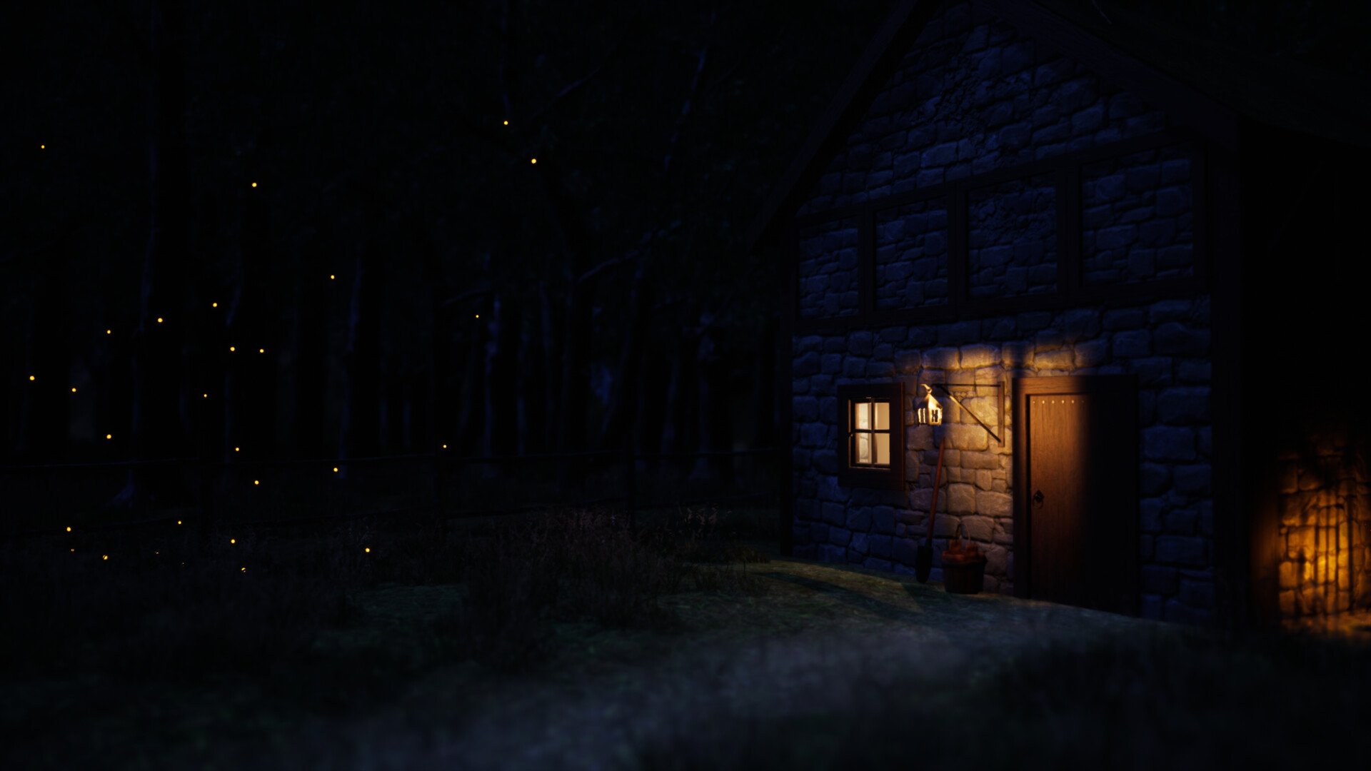 ArtStation - Cabin in the woods