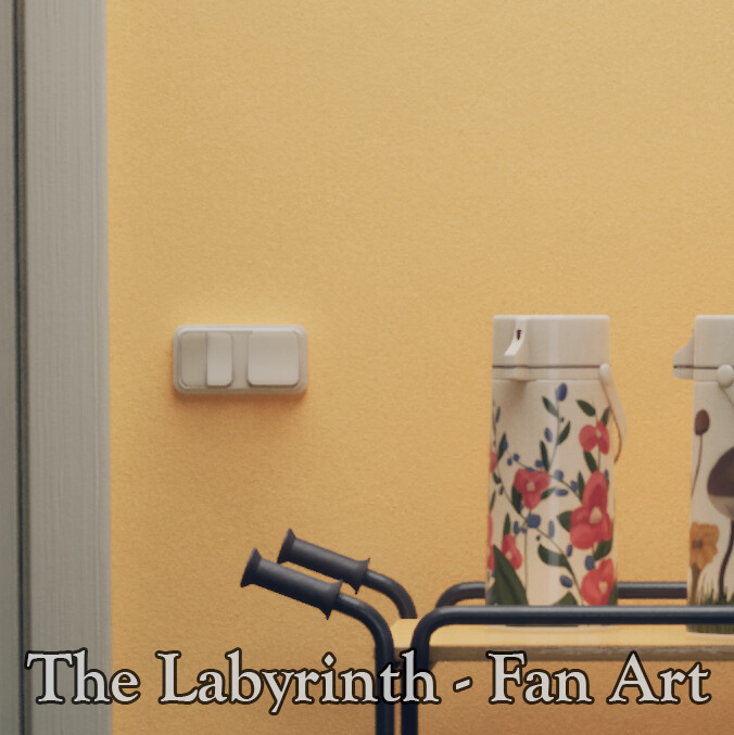 Gareth Codling-Bray - The Labyrinth - Simon Stålenhag Fan Art