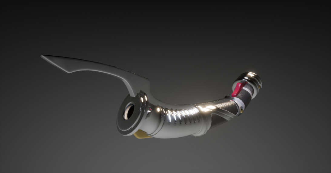 ArtStation - Count Dooku Lightsaber 3D Model