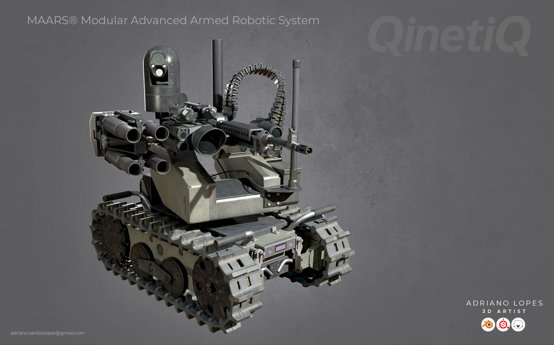 ArtStation - QinetiQ MAARS