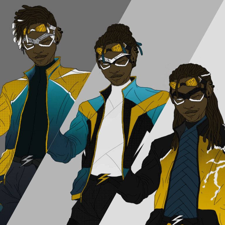 ArtStation - Static Shock Redesigns