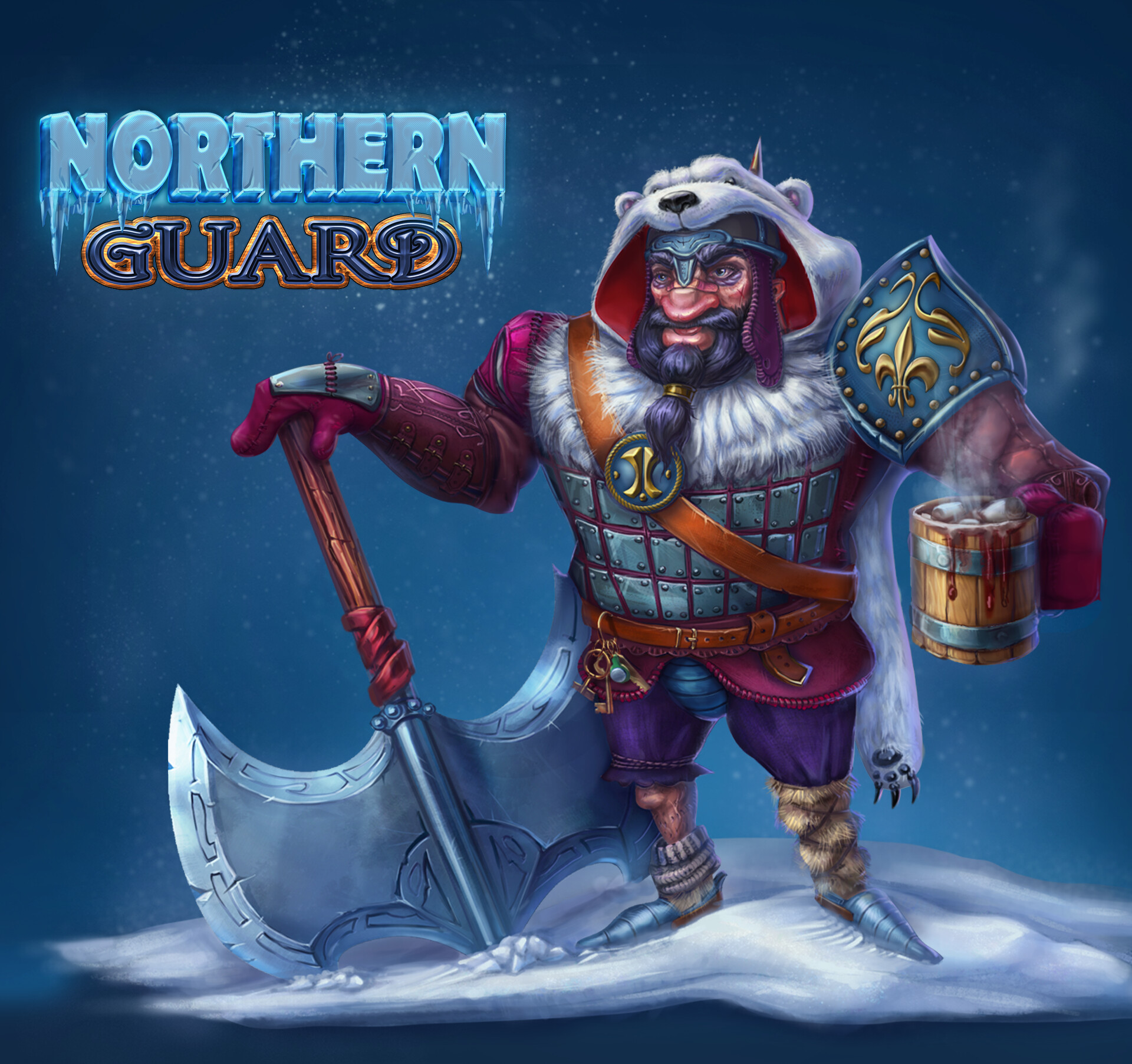 ArtStation - Northern Guard. Character Design