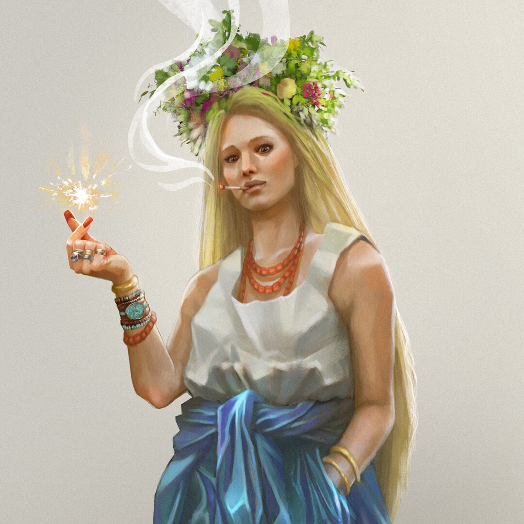 ArtStation - Slavic Witch