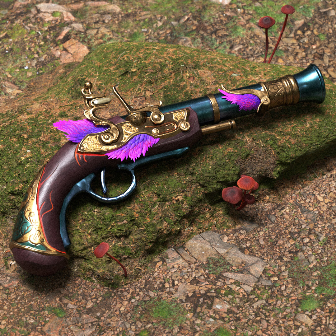 ArtStation - Stylized Flintlock
