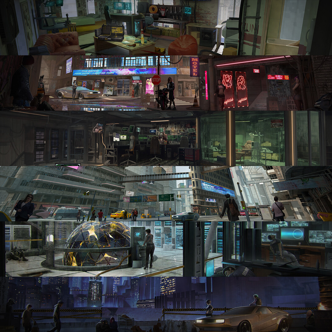 ArtStation - Cyberpunk Project